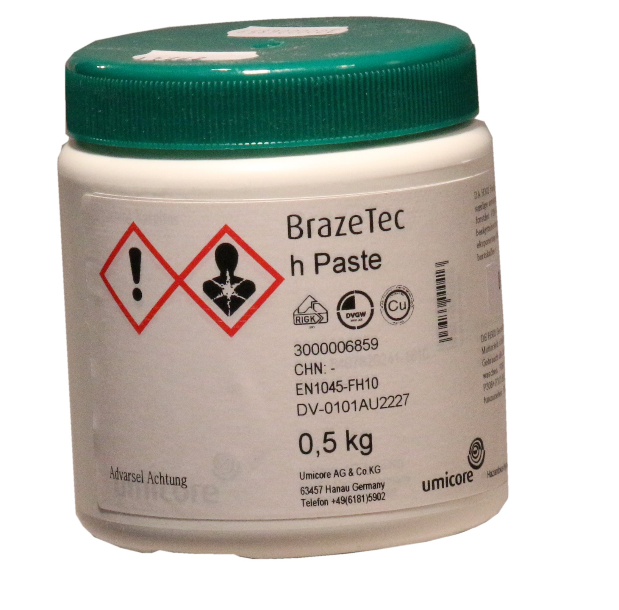 BrazeTec H-Pasta, 0,5kg